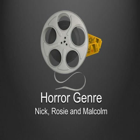 Horror genre presentation | PPTX