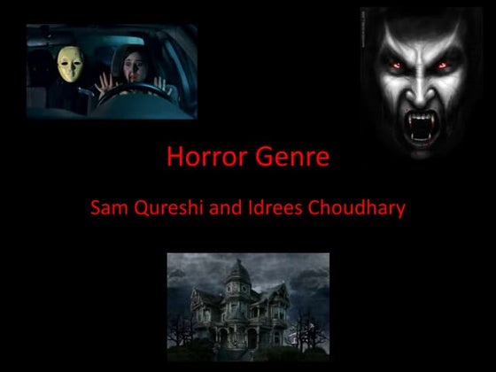 Horror | PPTX | Horror Video Games | Video Game Genres