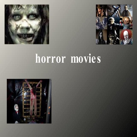 Analysing codes and conventions of a horror movie | ODP