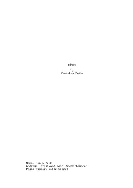 Horror Movie Storyboard | PDF | Screenwriting | Content Production