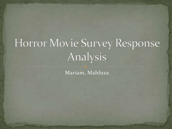 Questionnaire & Results | PPT