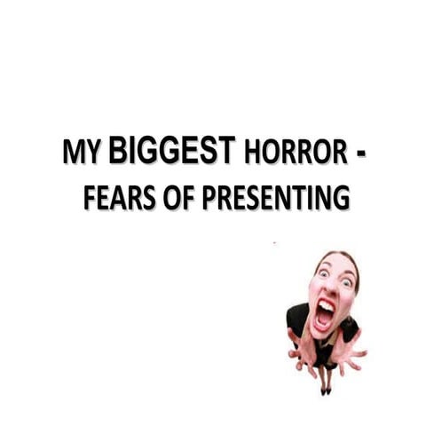 Horror story | PPT