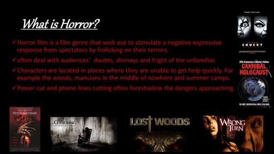 Horror mood board | PPT