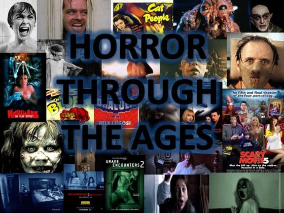 History of Horror- 1890's-2000's | PPT