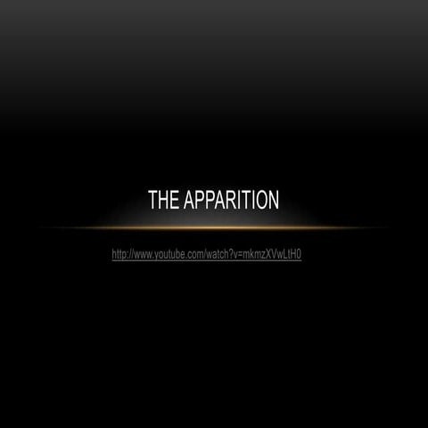 Horror trailer analysis 3 | PPT