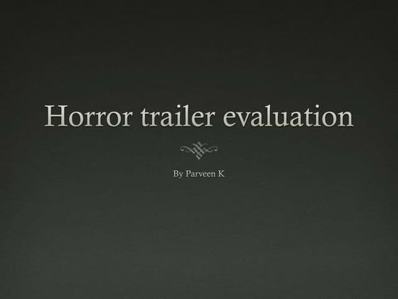 Film proposal 2 IH4086 | PDF