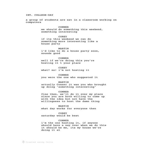 Script Horror Pdf