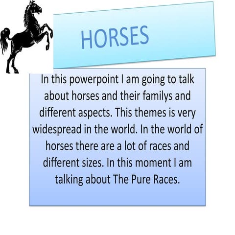 Horses | PPTX