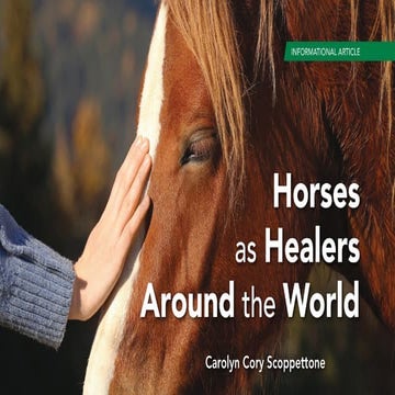 Horses as Healers Reading Comprehensions | PPTX