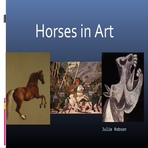 Horses in art - A Pictorial History | PPT