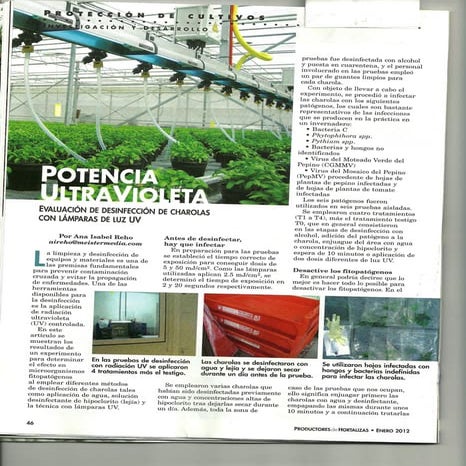 Hortalizas Jan 2012 | PDF