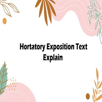 Hortatory-exposition text explaination-pptx.pptx