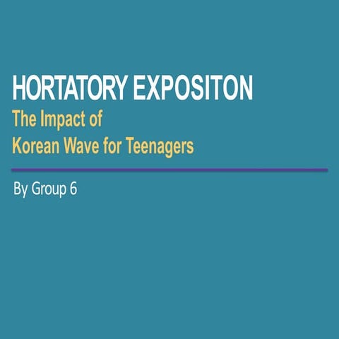 Hortatory exposition | PPT