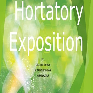 Hortatory exposition | PPT