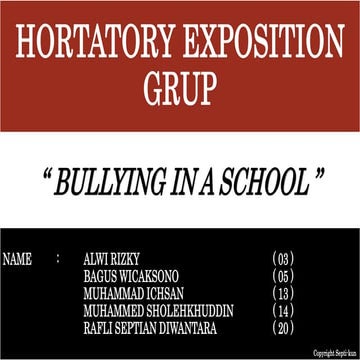 Hortatory exposition | PPTX