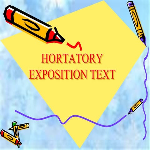 hortatory_exposition_text.ppt
