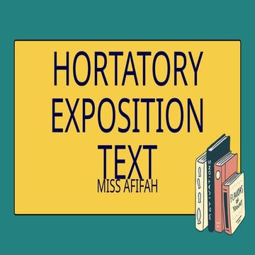 Hortatory Exposition Text for Senior High School Students.pptx