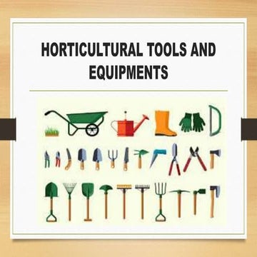 horticultural tools..pptx