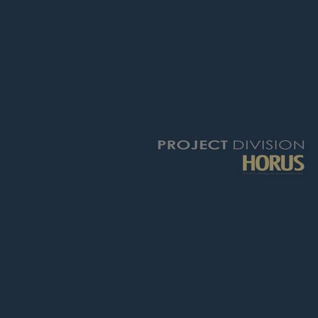 Horus Project Division | PDF