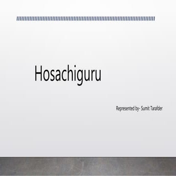 Hosachiguru | PPTX | Agriculture | Industries