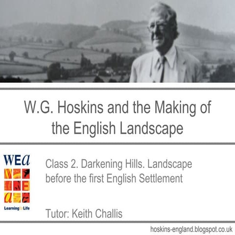Hoskins's England Class 2: Darkening Hills | PPT