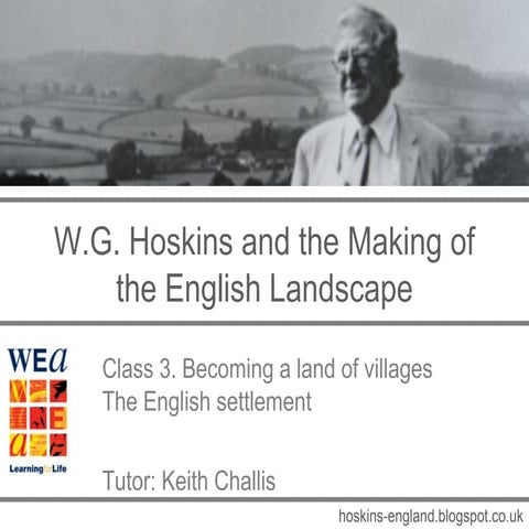 Hoskins' england class 3 | PPT