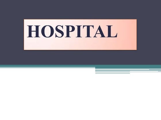 organization structure of hospital | PPT