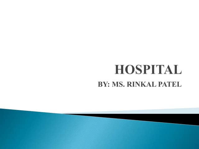 Organizational Structure Of A Hospitalpdf 8882