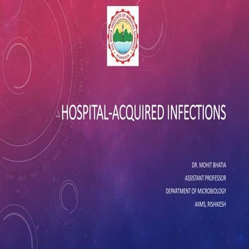 HEALTH CARE ASSOCIATED INFECTION | PPT