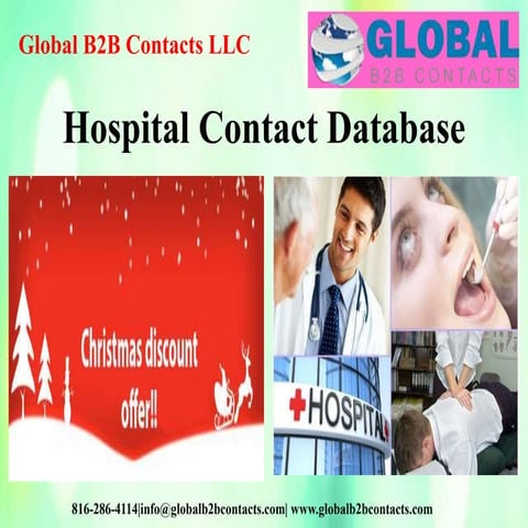 Hospital contact database | PPTX