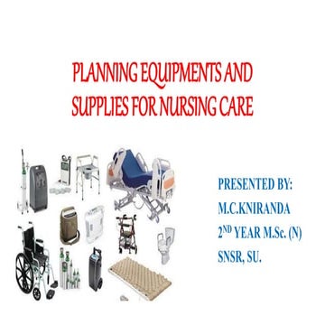 The equipments and supplies of a hospital.pptx