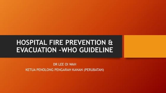 Emergency Rescue and Transfer | PPT