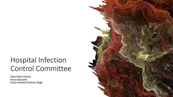 Hospital infection control committee | PPT