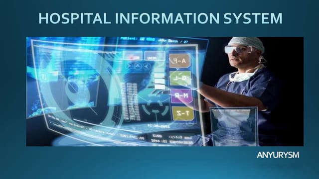Hospital information system for Nurses | PPTX