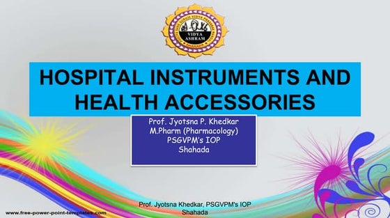 Surgical instrument ppt | PPTX | Oral care | Personal Care