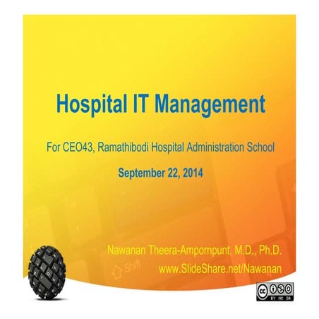 Hospital IT Management | PDF