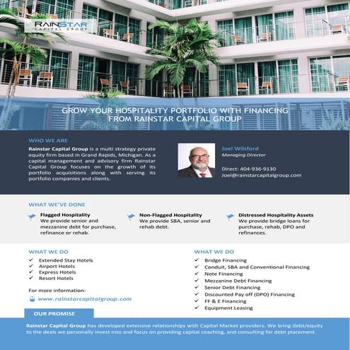 Hospitality Flyer | PDF