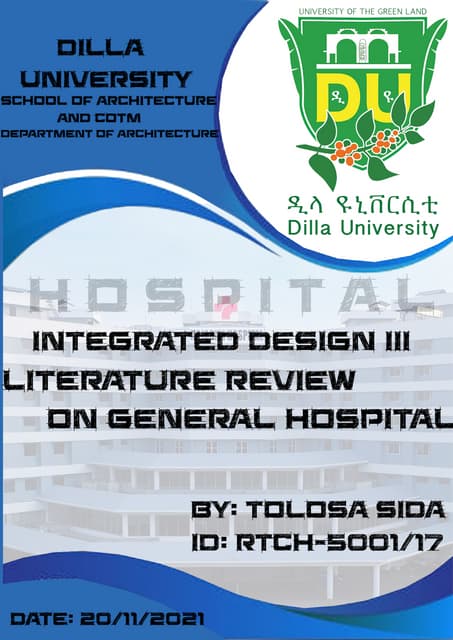 case study on hospital design | PDF