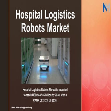 Hospital Logistics Robots Market | PPTX