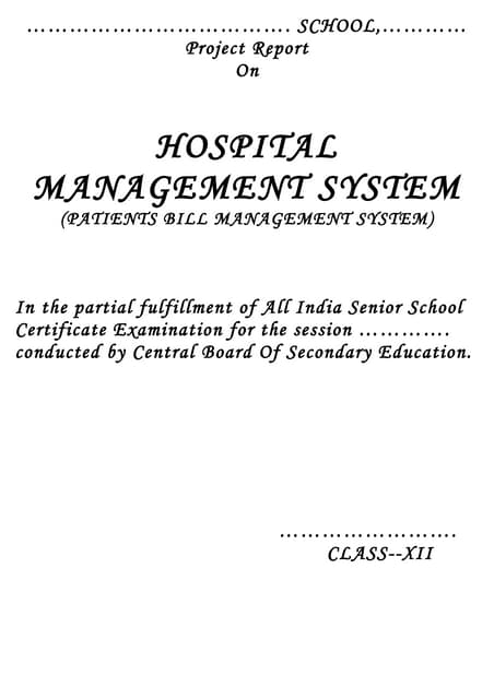 CANTEEN MANAGEMENT SYSTEM IN PYTHON | PDF