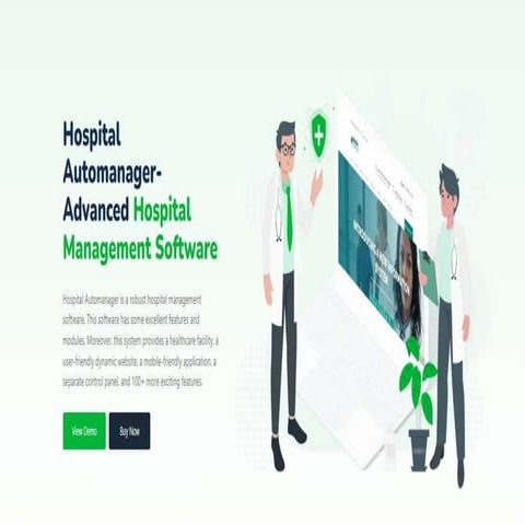 Hospital Management System Software Documentation Presentation | PPT
