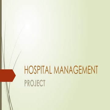 hospital mngt project ADK.pptxaxn sbmsajb.wd.NKDWQNWQNLK | PPTX