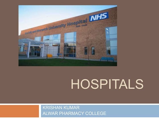 Hospital and its organization | PPTX | Infectious Diseases | Diseases ...