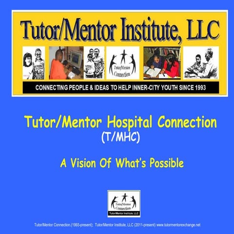 Forming Hospital Tutor/Mentor Connection - vision | PDF