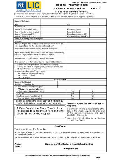Survival benefit form no. - 5180 | PDF