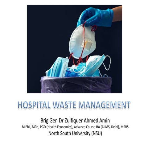 Hospital Waste Management | PPTX