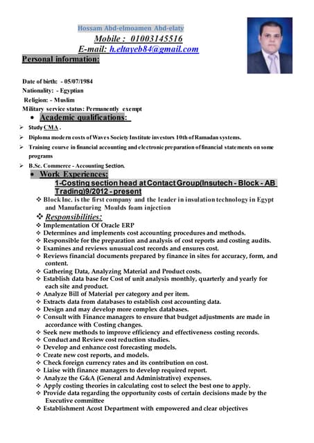 Atif CV | PDF