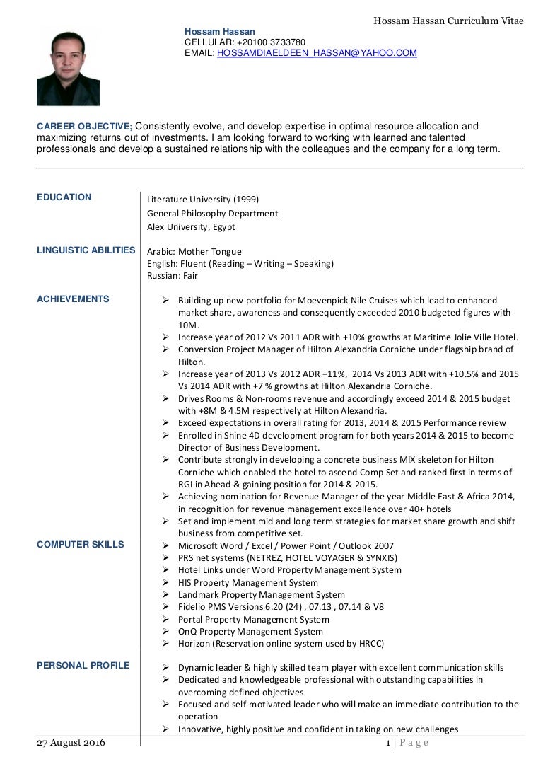 Hossam Hassan Cv