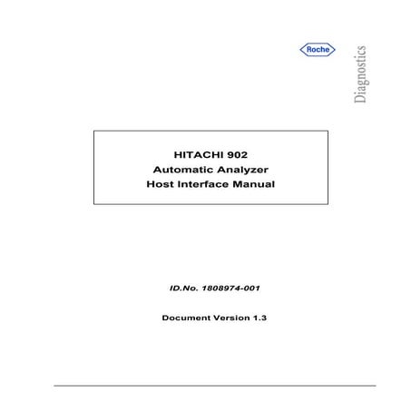 Host manual hitachi902-v1-3 | PDF