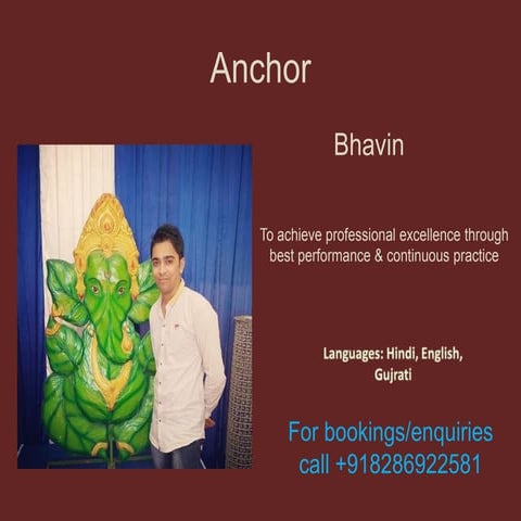 Anchor/Host/Presenter 2 | PPTX